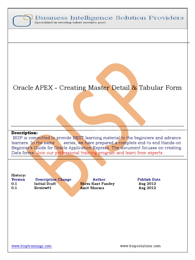 Oracle Apex Lab3 Creating Data Forms Pdf Oracle Database Data 3992