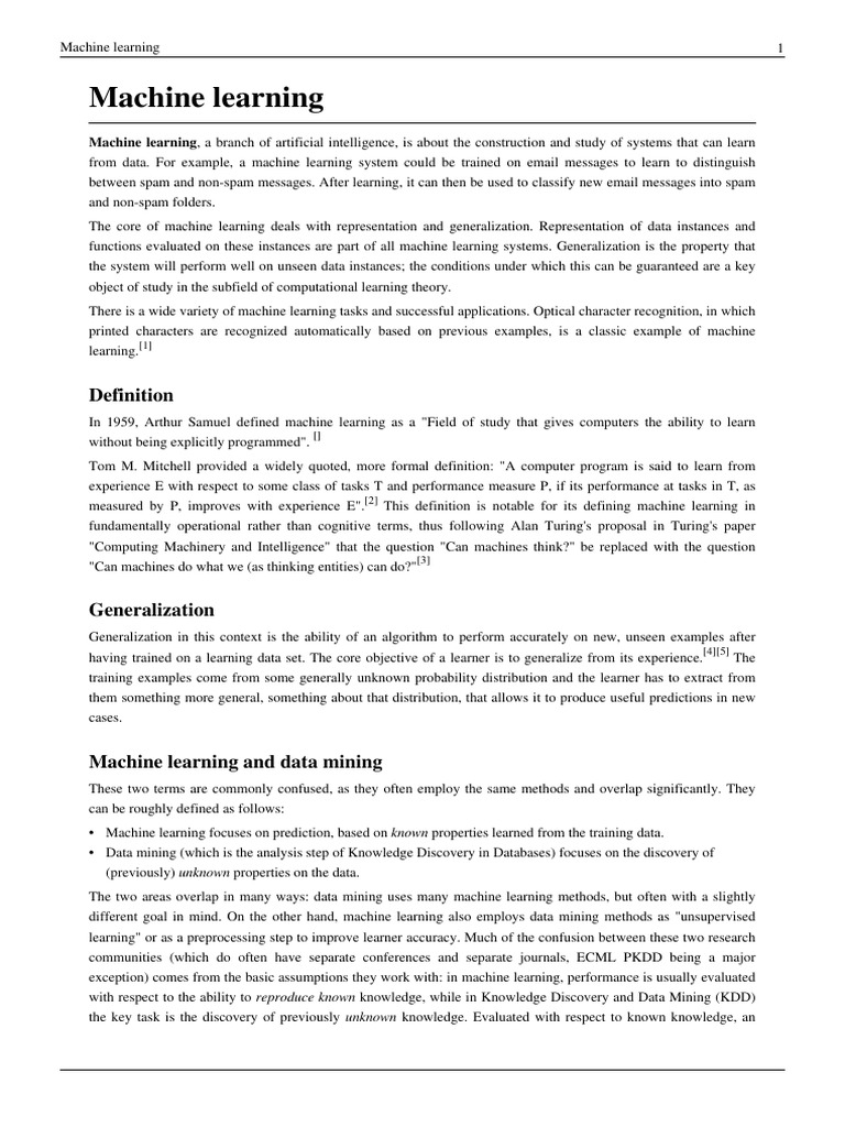 Machine Learning | PDF | Bayesian Network | Machine Learning