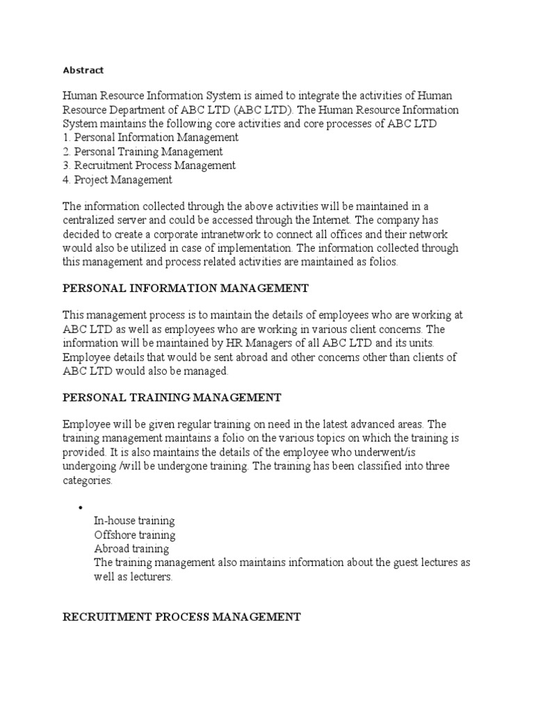 HRMS | PDF | Human Resource Management | Computing