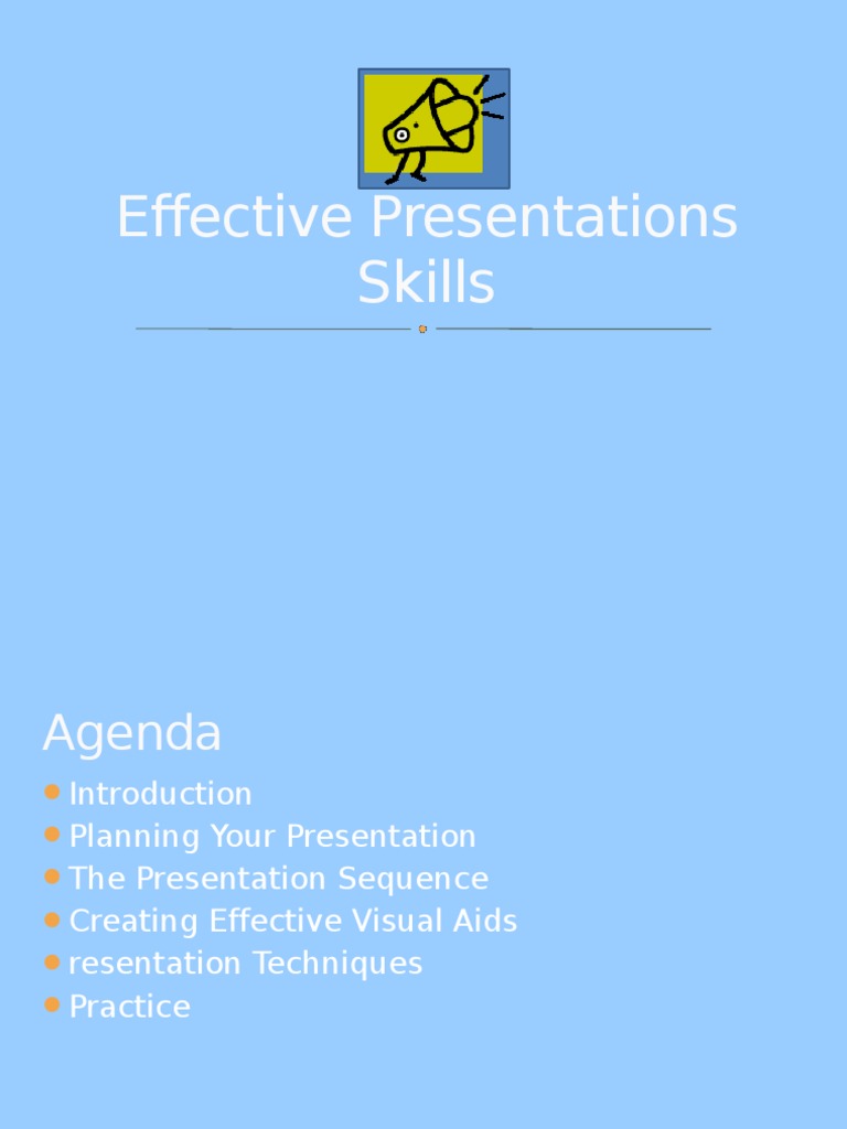 Effective Presentations Skills | PDF | Business
