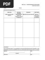 Sample of IPPD | PDF | Learning | Teachers