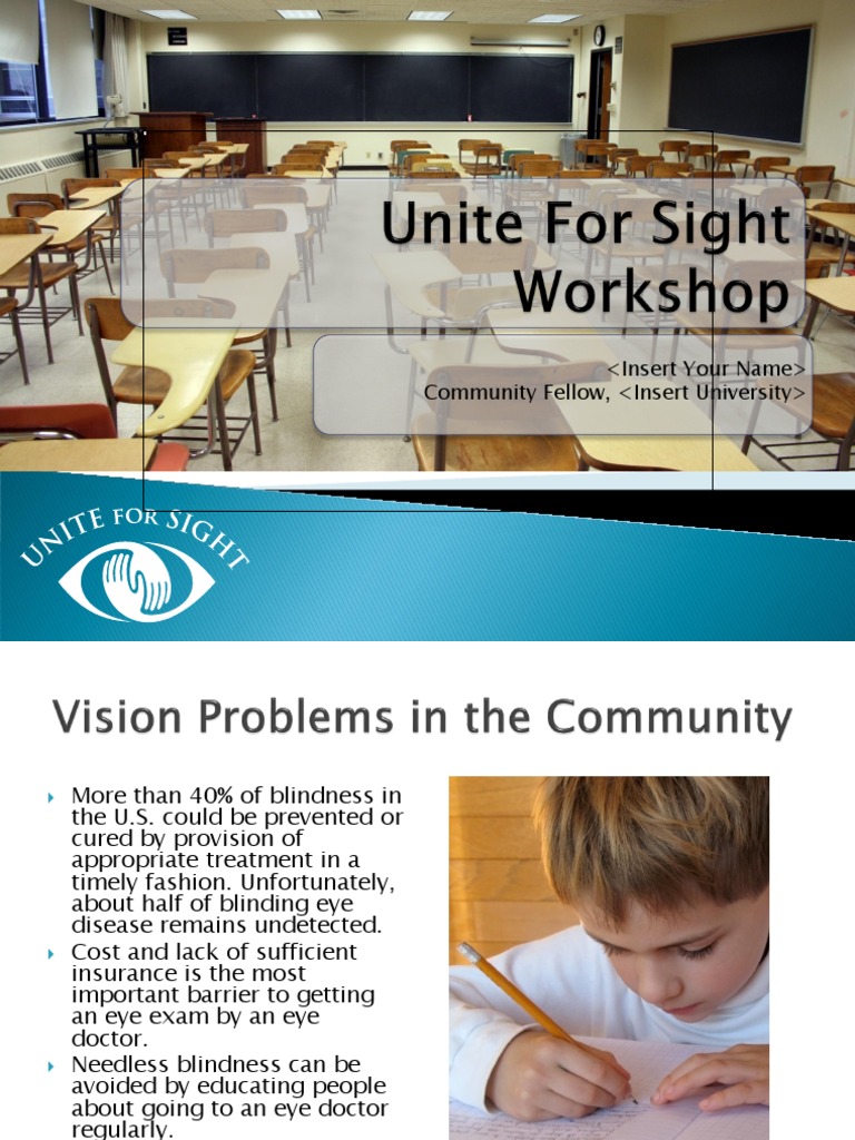 Community Fellow | PDF | Visual Impairment | Optometry