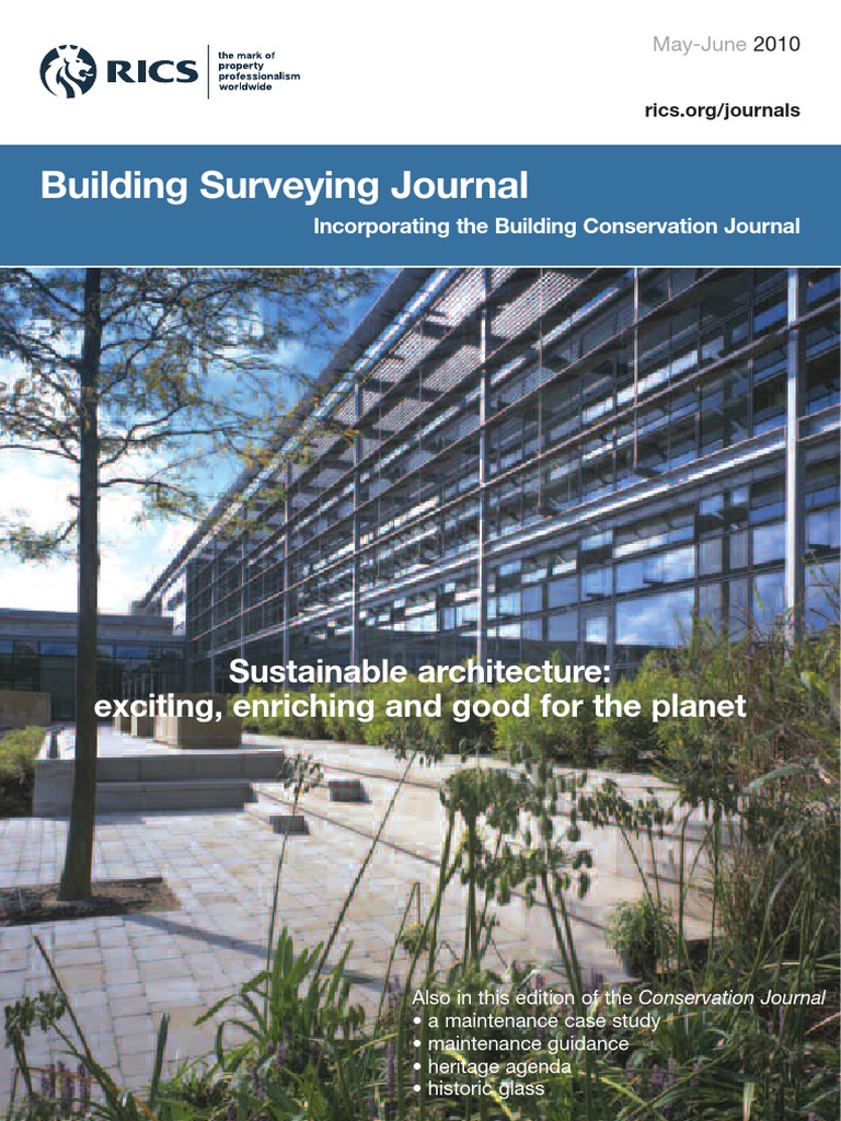 Building Surveying Journal: Sustainable Architecture: Exciting ...