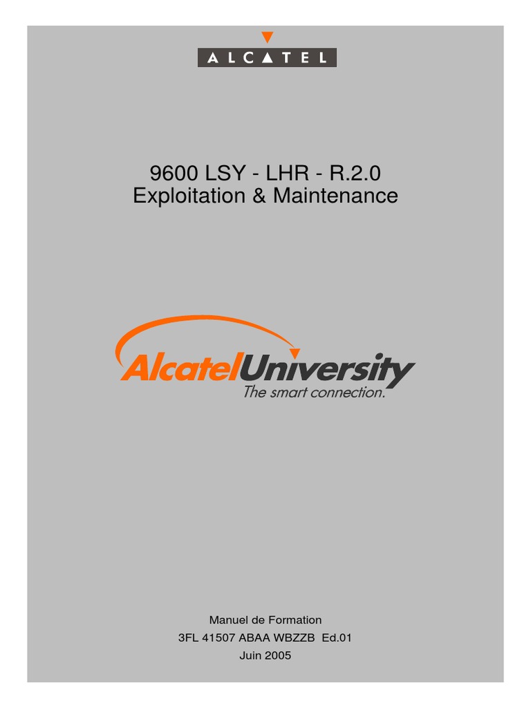 9600 Lsy - LHR - R.2.0 | PDF | Modulation | Débit binaire