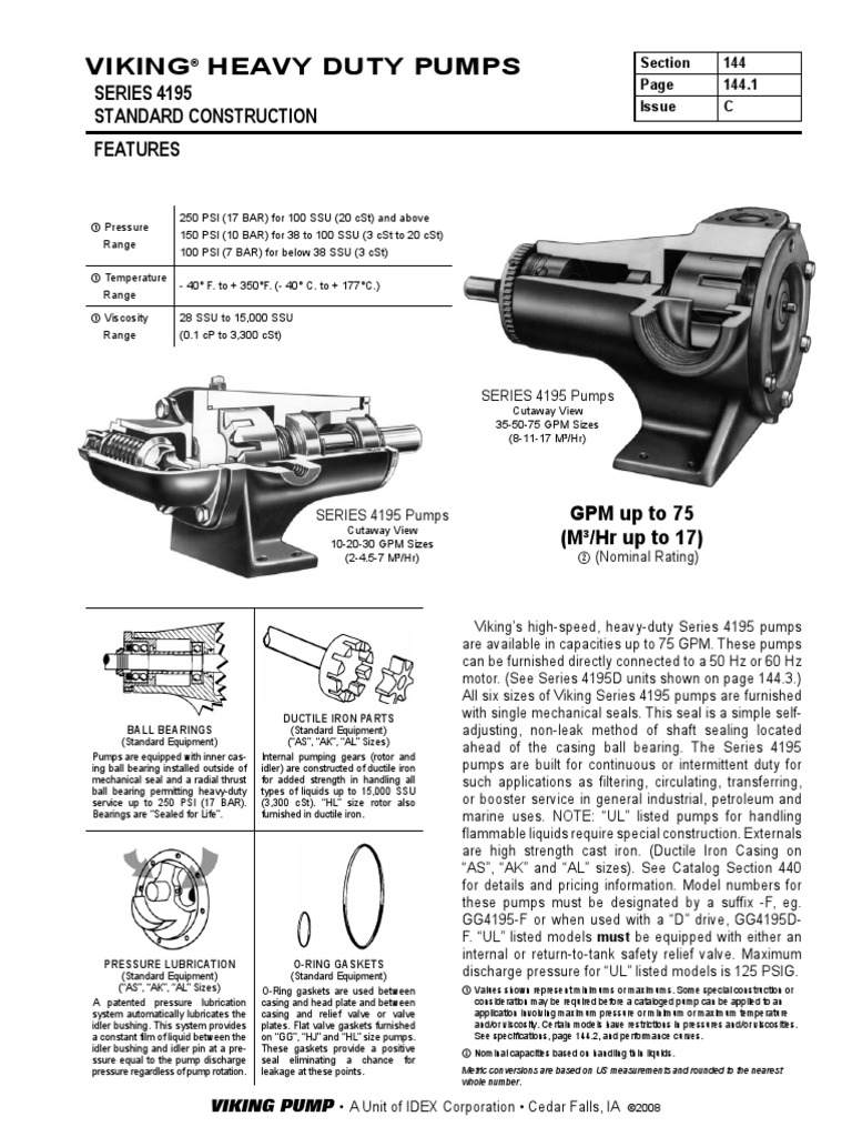 Viking Serie 4195 Sec - 144 | PDF