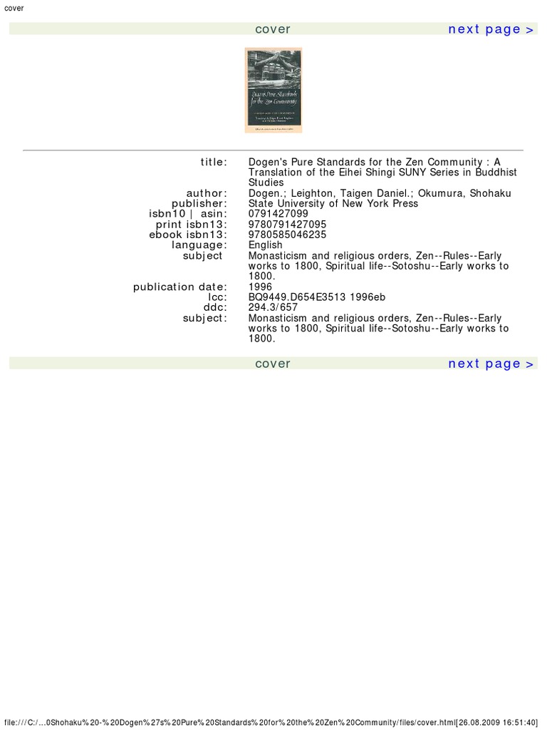 Soto Zen: Shingi - Dogen | PDF | Dōgen | Zen