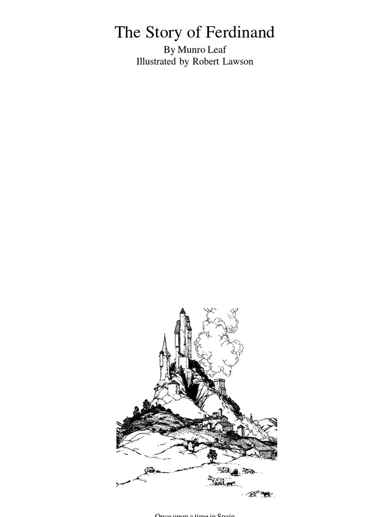 The Story of Ferdinand: by Munro Leaf | PDF