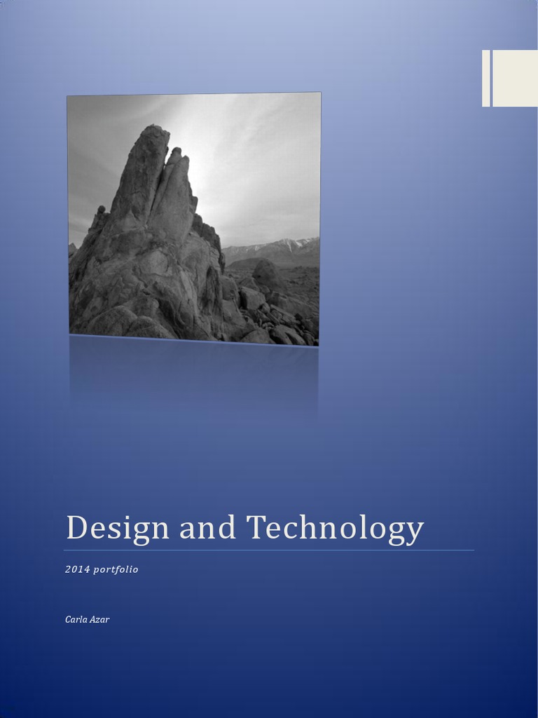 Design and Technology Portfolio | PDF | Jewellery | Design