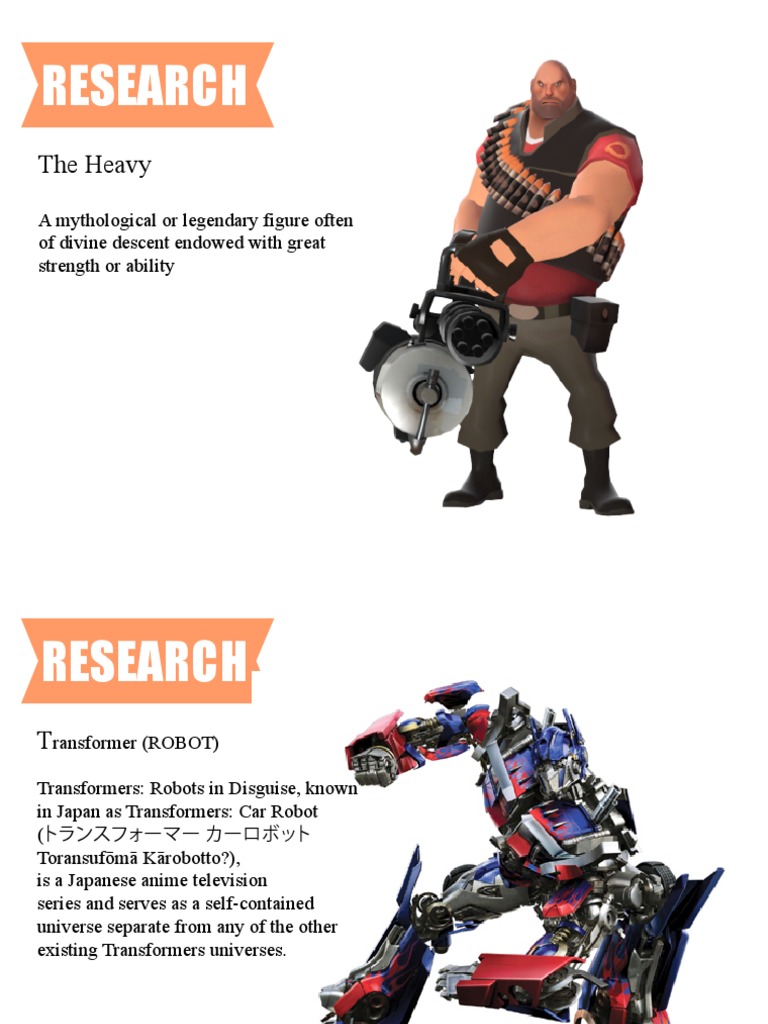 Research Character Design | PDF