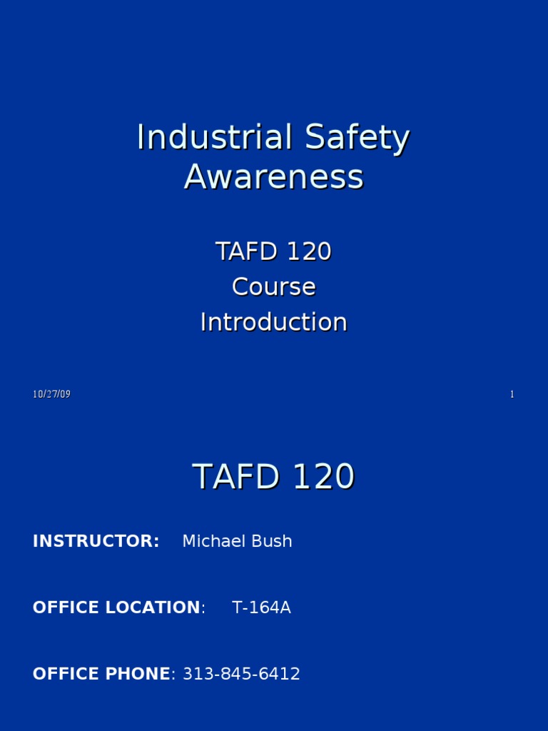 Industrial Safety Awareness | PDF | Occupational Safety And Health | Safety