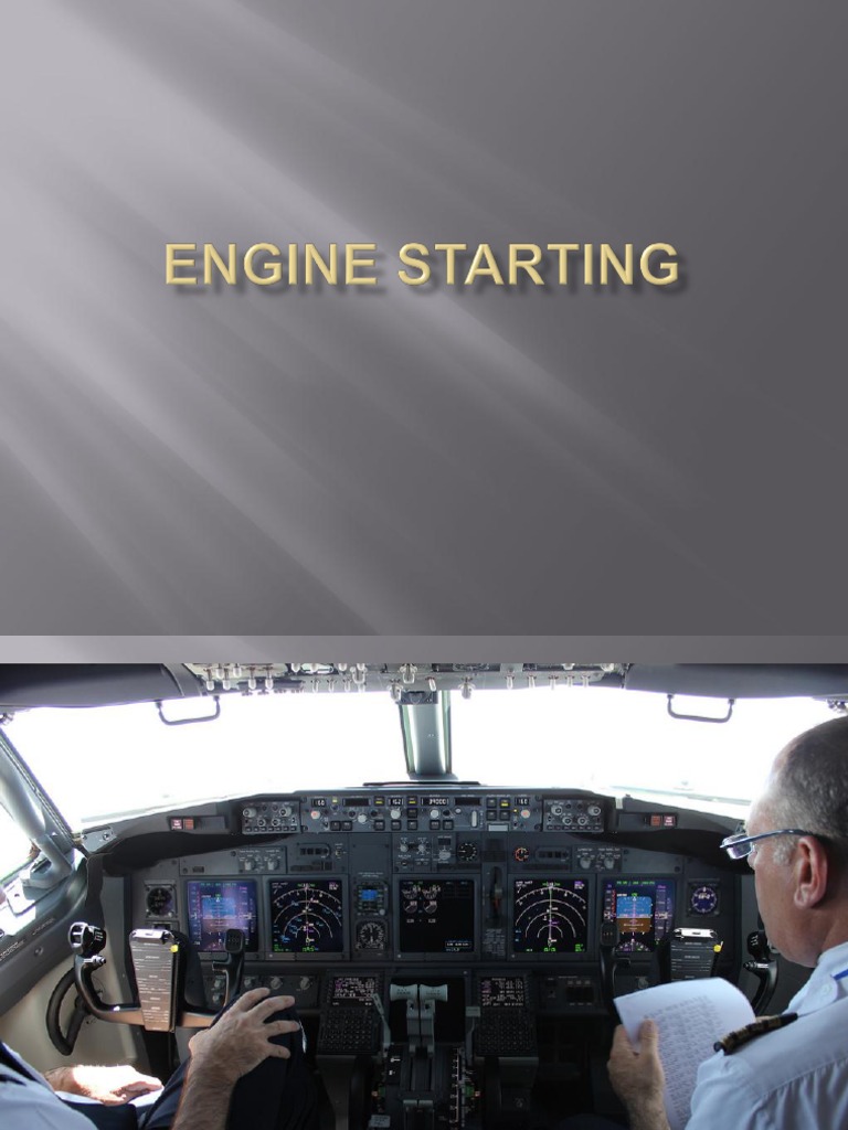 Engine Starting B737