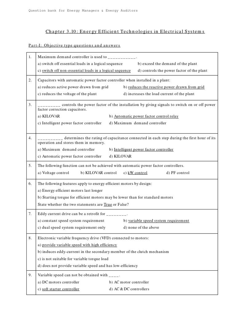 Objectives Electrical Systems | PDF