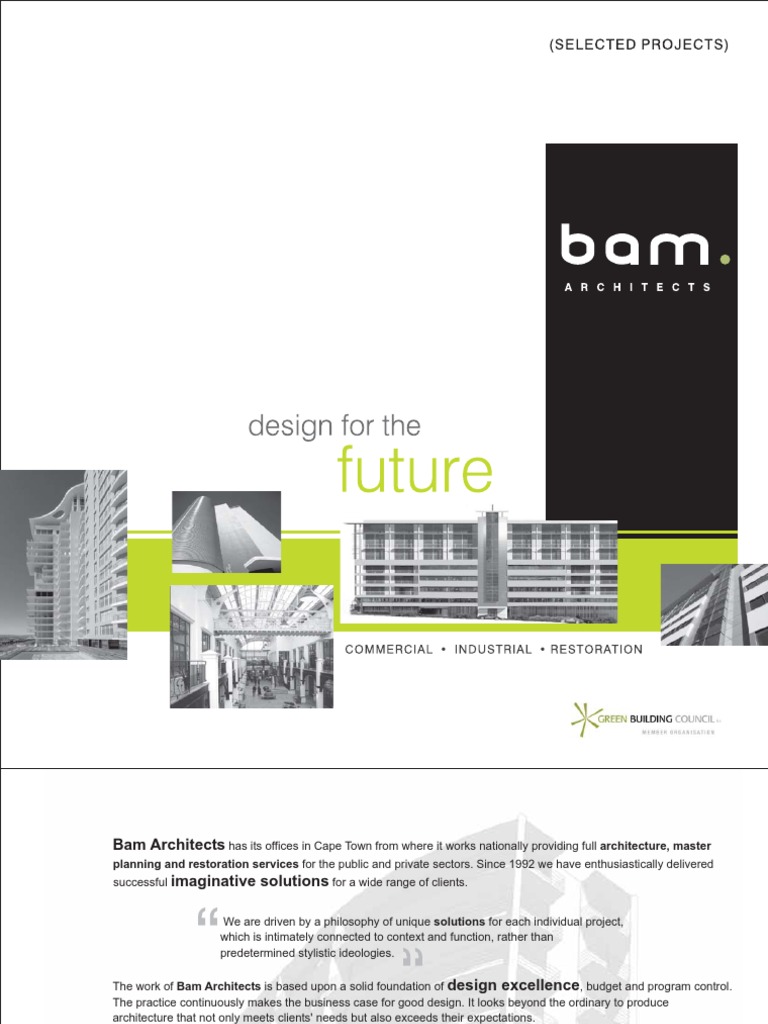 BAM Architects, E-Brochure | PDF | Architect | Expert