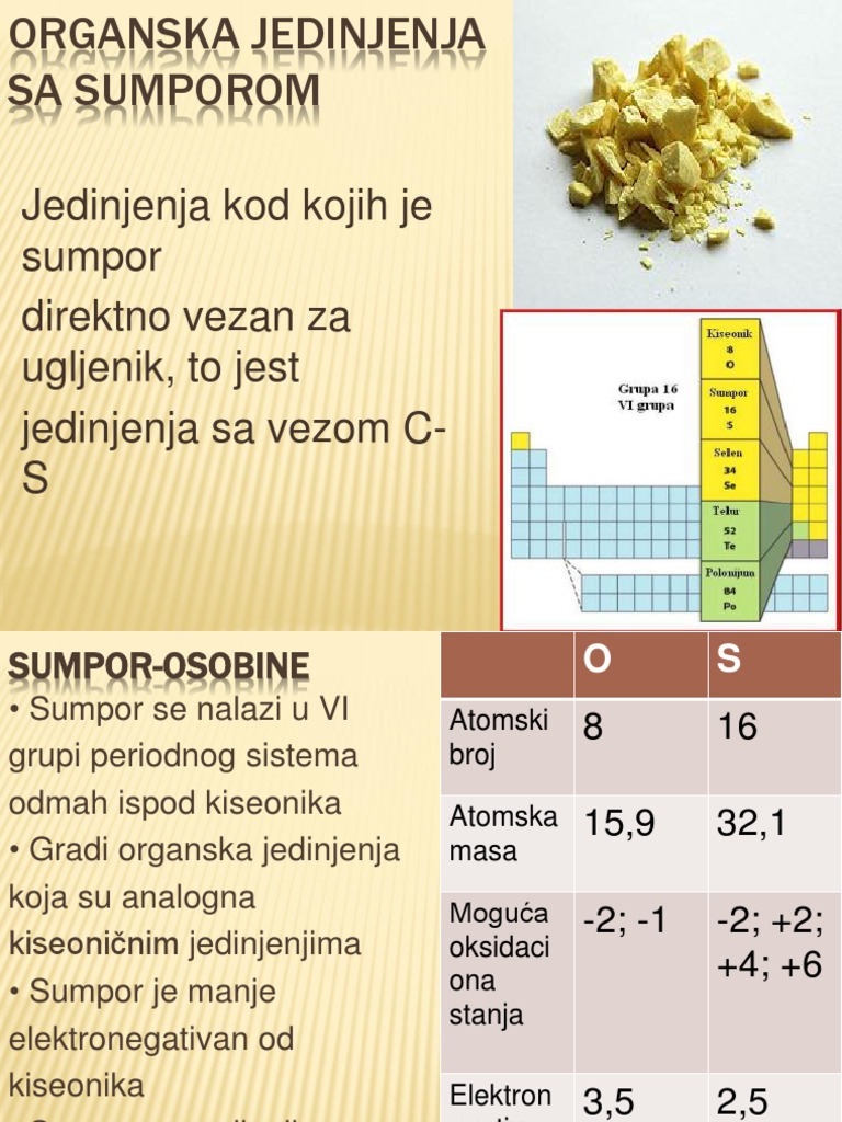 Organska Jedinjenja | PDF