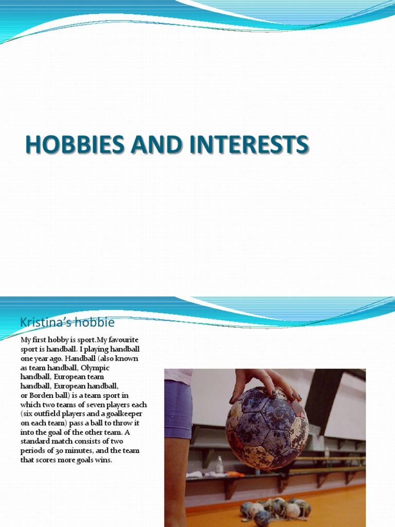 Hobbies: Sports, Music, and Art Insights | PDF | Track And Field | Sports