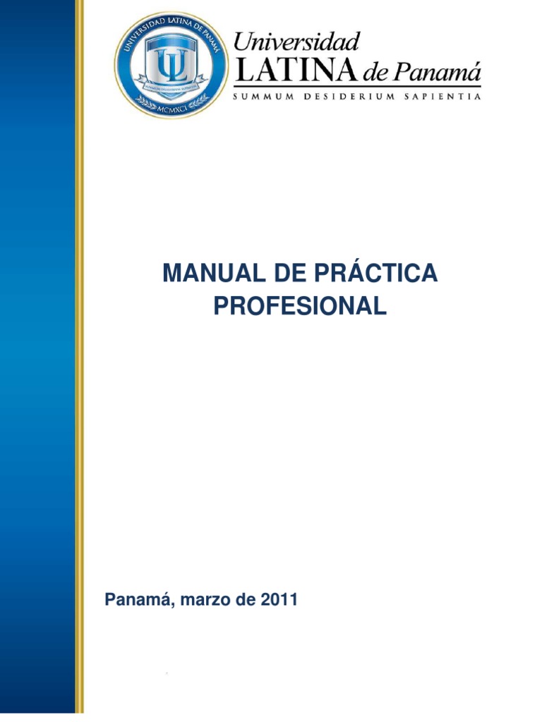 Manual de Practica Profesional 12-6-12 | PDF