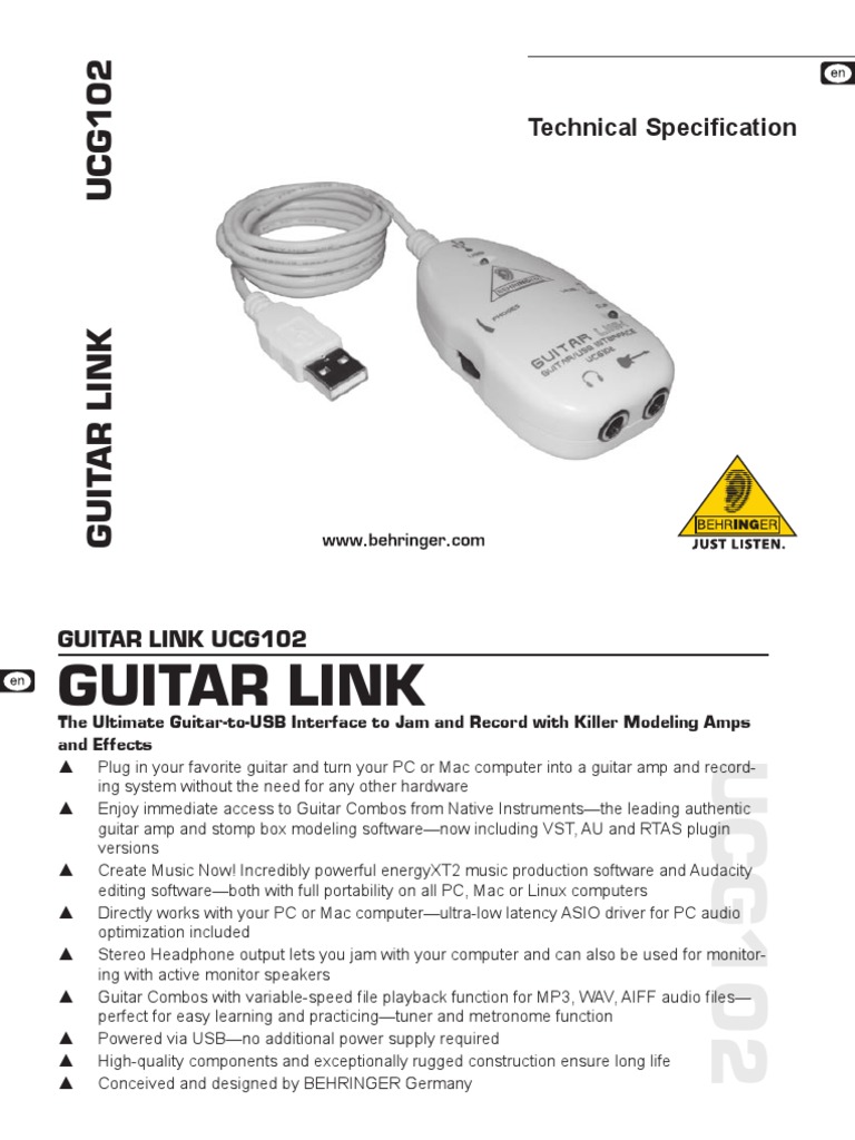 Ucg102 Spec en | PDF | Macintosh | Personal Computers