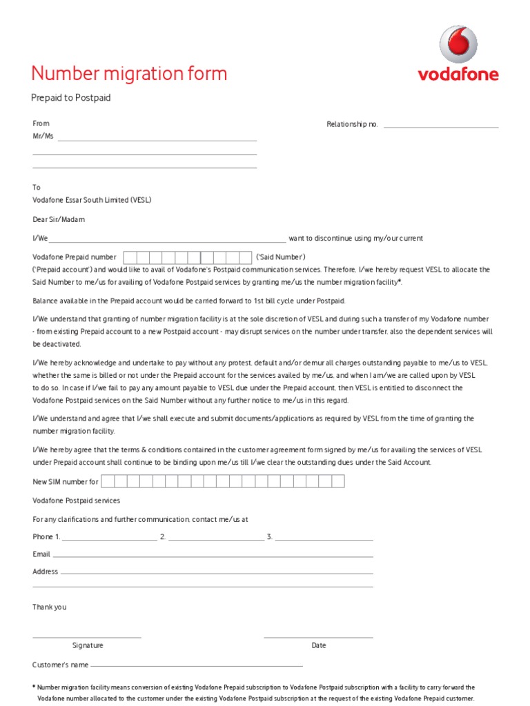 Prepaid To Postpaid Migration Hyd | PDF | Government | Business