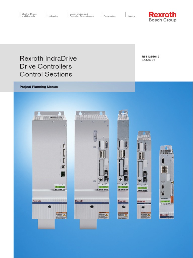 Project Controller Unit Indradrive en | PDF | Safety | International ...