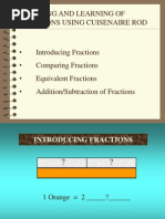 An Introduction To Fractions | PDF | Fraction (Mathematics) | Numbers