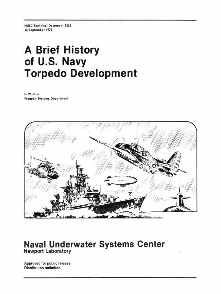 A Brief History of US Navy Torpedo Development | PDF | Torpedo | Naval Mine