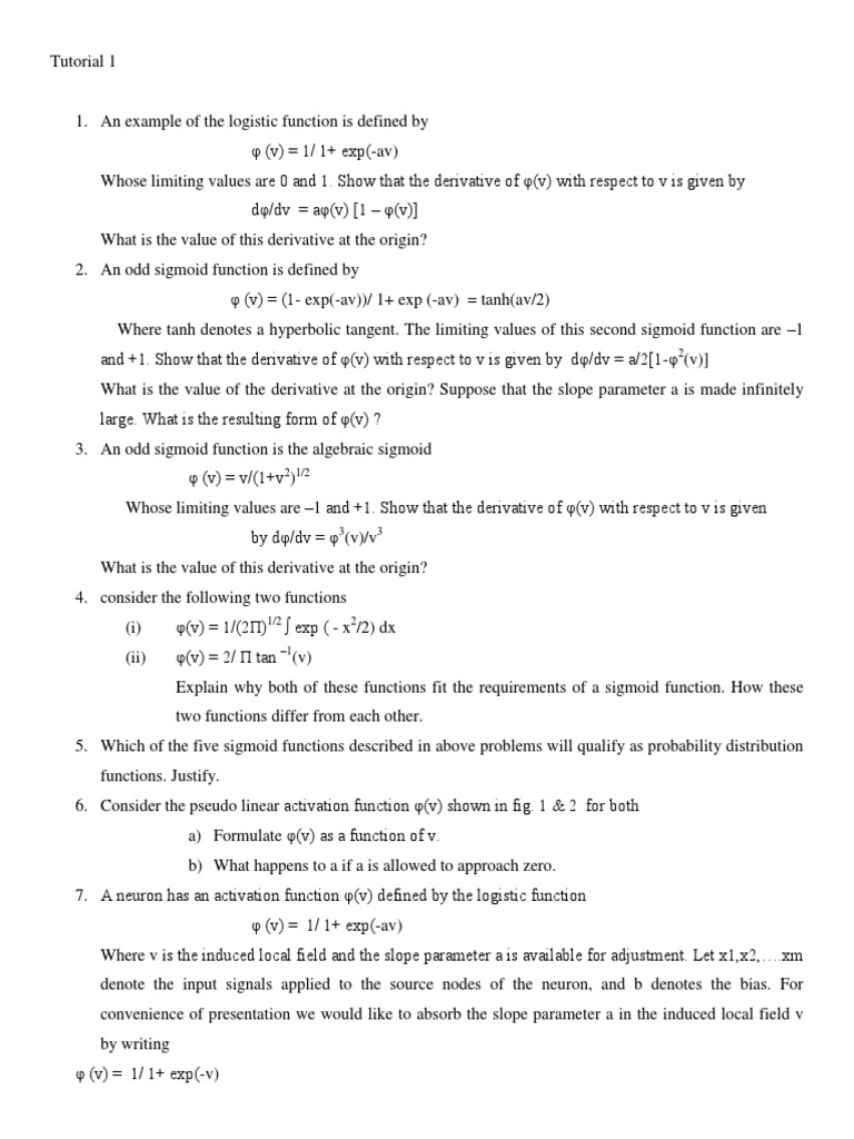 Tutorial | PDF | Artificial Neural Network | Cross Validation (Statistics)