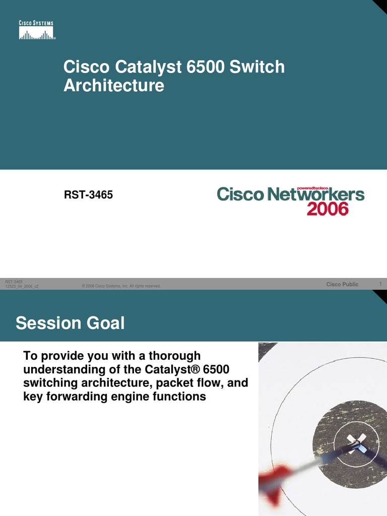 Cisco Catalyst 6500 Switch Architecture | PDF | Network Protocols ...