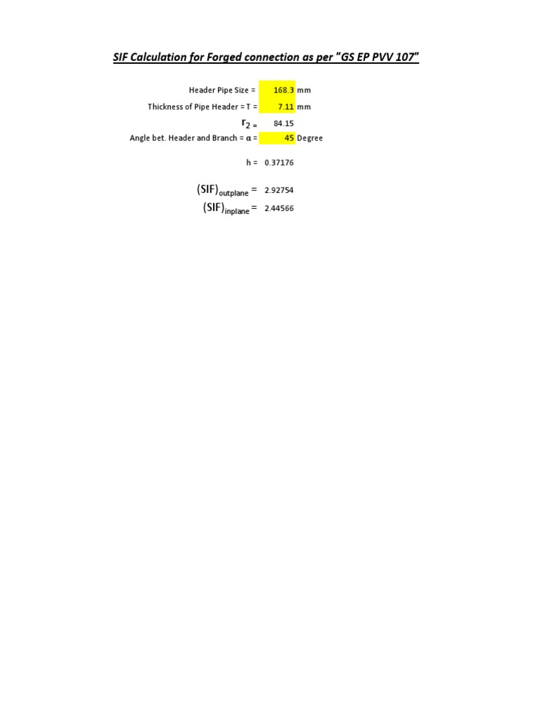 SIF Excel | PDF