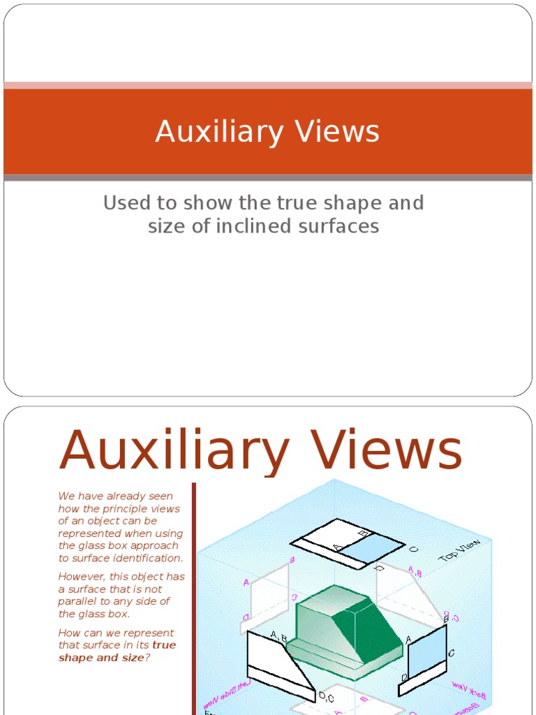 Auxiliary Views | PDF | Geometry | Teaching Mathematics
