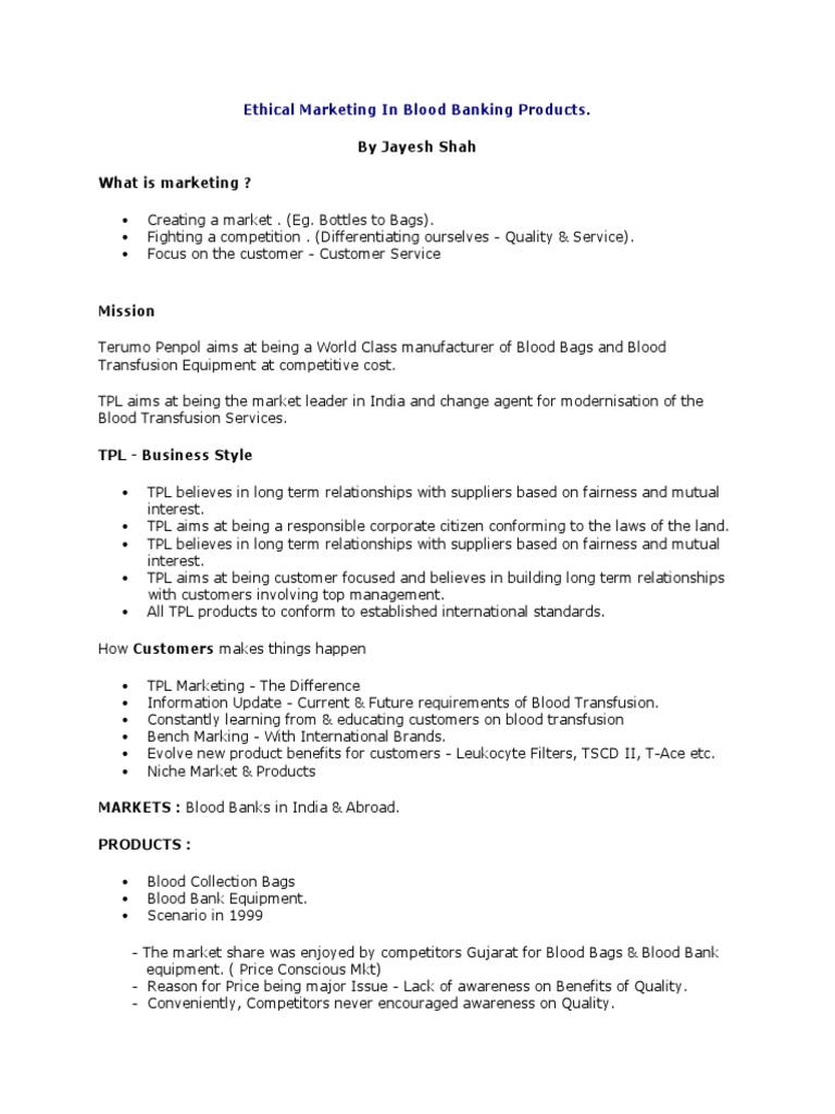 Terumo Penpol | PDF | Health Care | Strategic Management