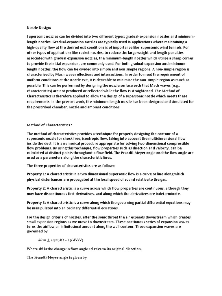 Method of Characteristics | PDF | Dynamics (Mechanics) | Mathematical ...