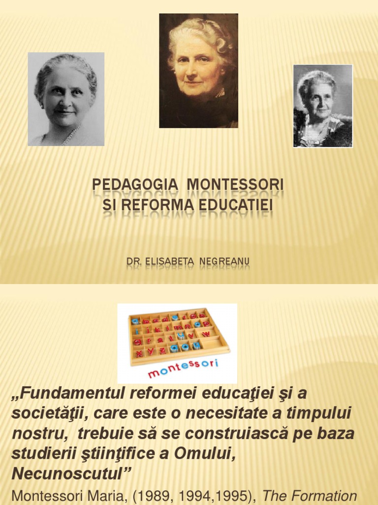 Montessori | PDF