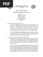 Alternative Learning System Form - AF2 - Modified ALS Enrolment Form 1 ...