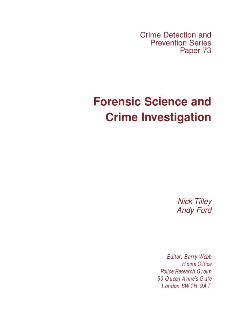 Forensic Science | PDF | Forensic Science | Fingerprint