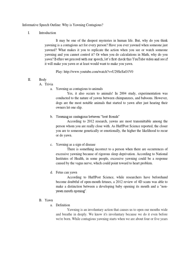 Why Is Yawning Contagious? | PDF | Empathy | Neuropsychological Assessment