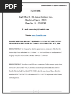 Template Resolution Removal of Authorised Signatories 28112021 | PDF ...