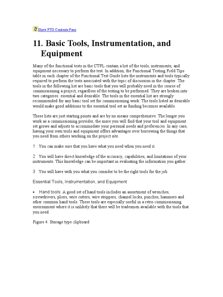 Show FTG Contents Pane | PDF | Pressure Measurement | Calibration