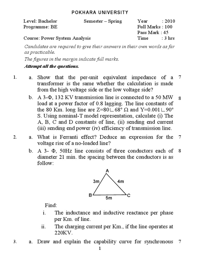 Power System Analysis | PDF | Electronic Engineering | Power (Physics)