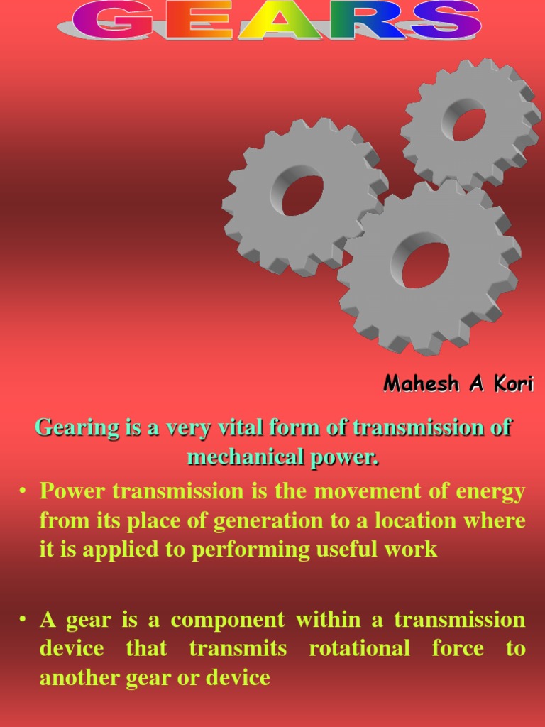 Gear Cutting | PDF | Gear | Transmission (Mechanics)