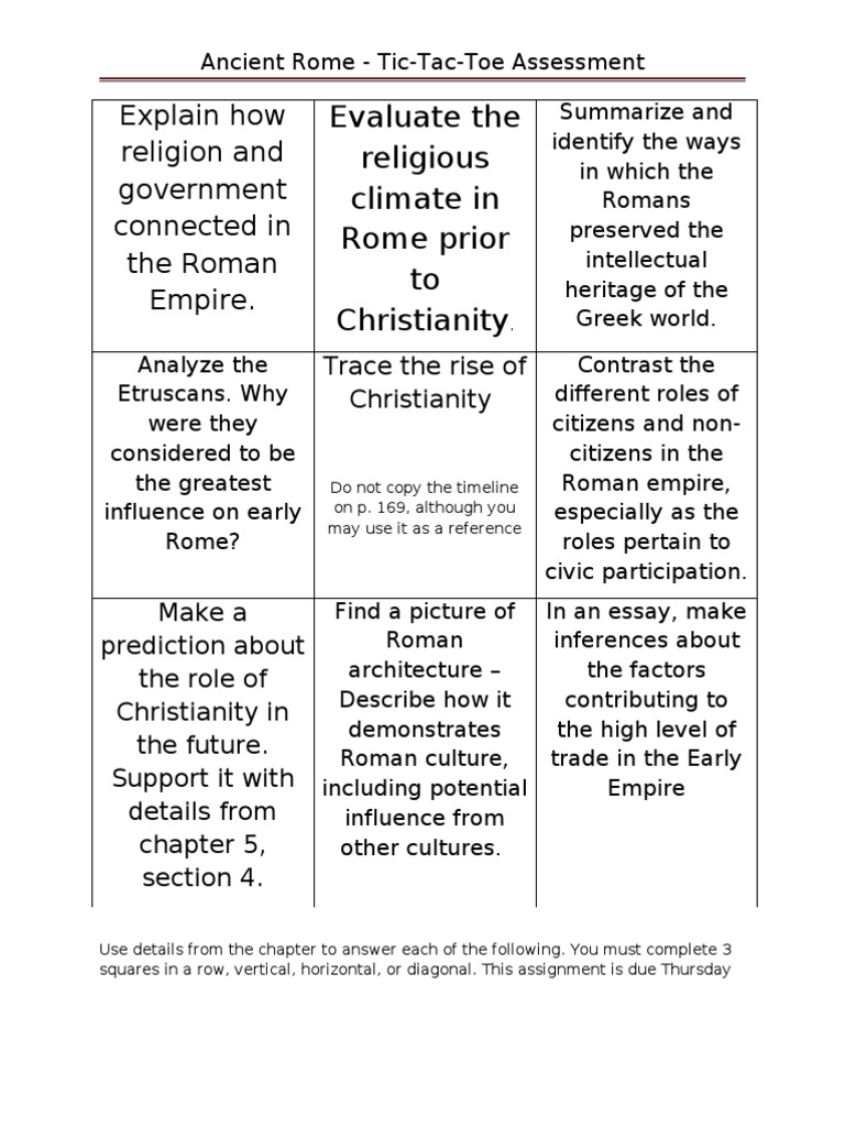 Ancient Rome Study Guide | PDF | Classics