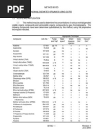 EPA Method 524.2 for Water Analysis | PDF | Gas Chromatography | Mass ...