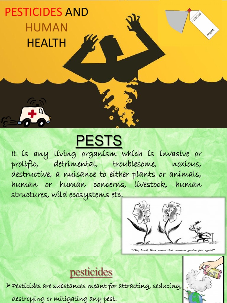 Pesticides and Human Health | PDF | Pesticide | Insecticide