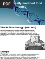 Investigatoy Project On Application of Biotechnology | PDF | Gene ...
