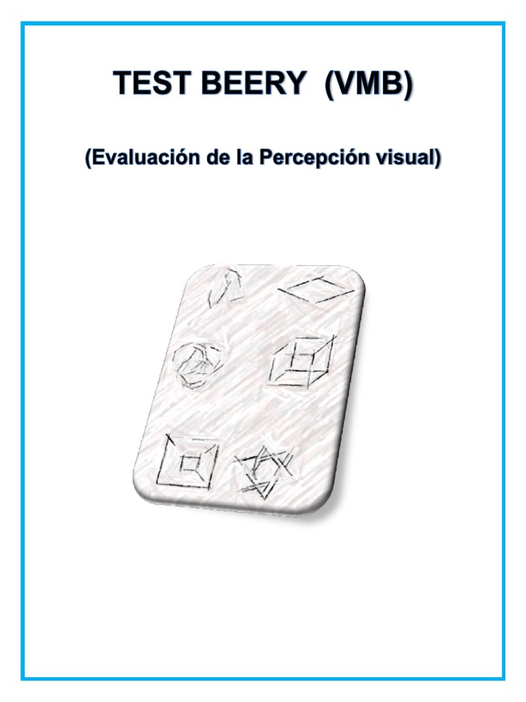 Test Beery Percepcion Visual | PDF | Evaluación | Aprendizaje