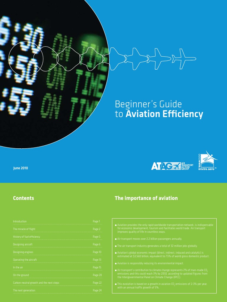 Beginners Guide To Aviation Efficiency | PDF | Aircraft | Engines