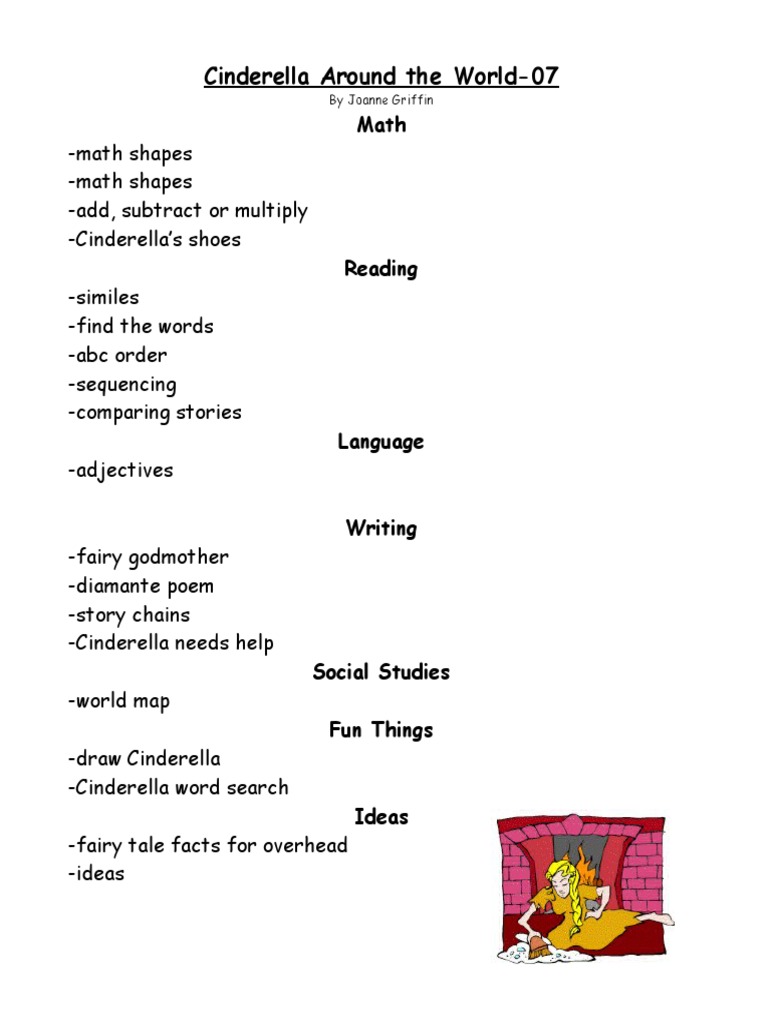 Cinderella Around World | PDF | Cinderella