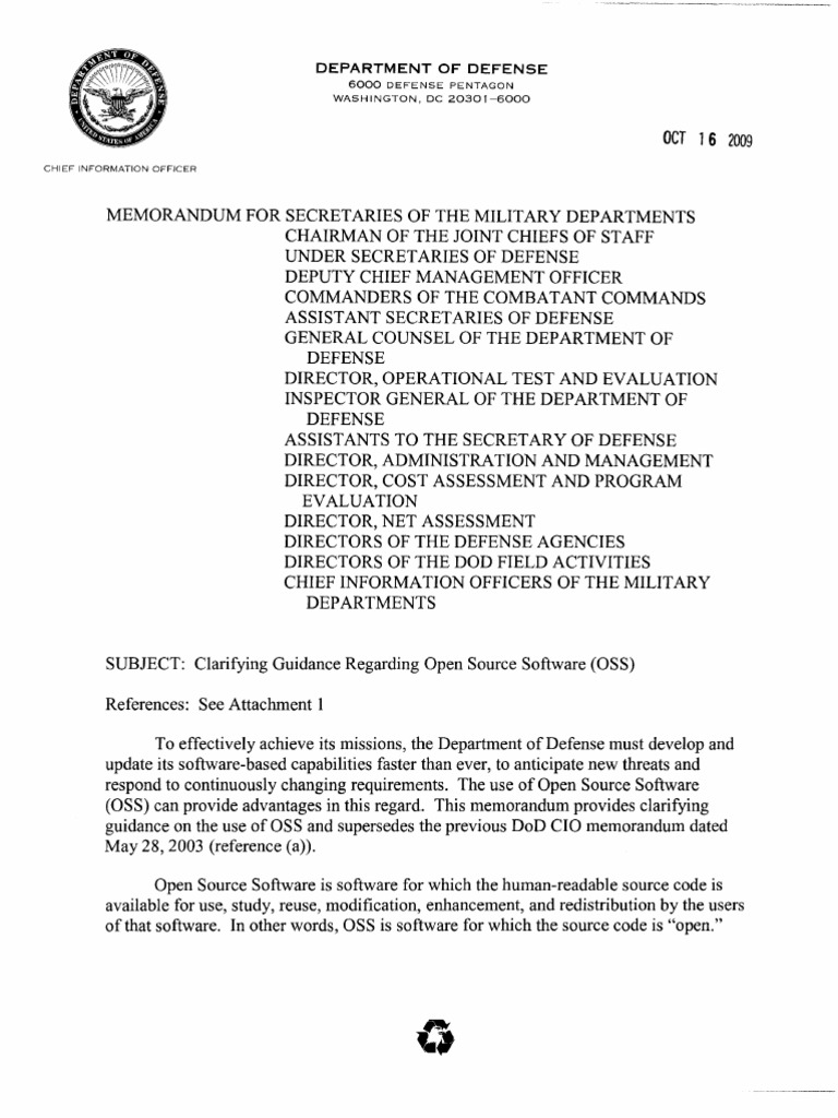 Department of Defense | PDF | United States Department Of Defense ...