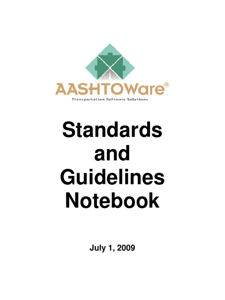 Aashto 07012009 SG Notebook | PDF | Specification (Technical Standard ...