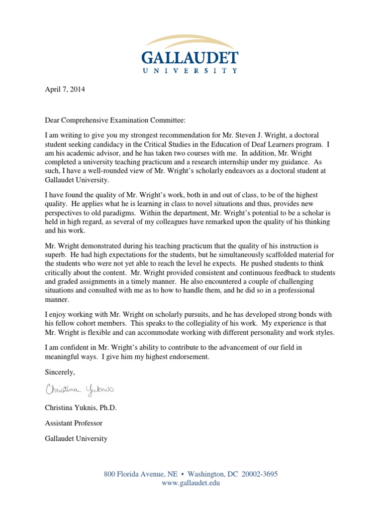 Letter of Support | PDF