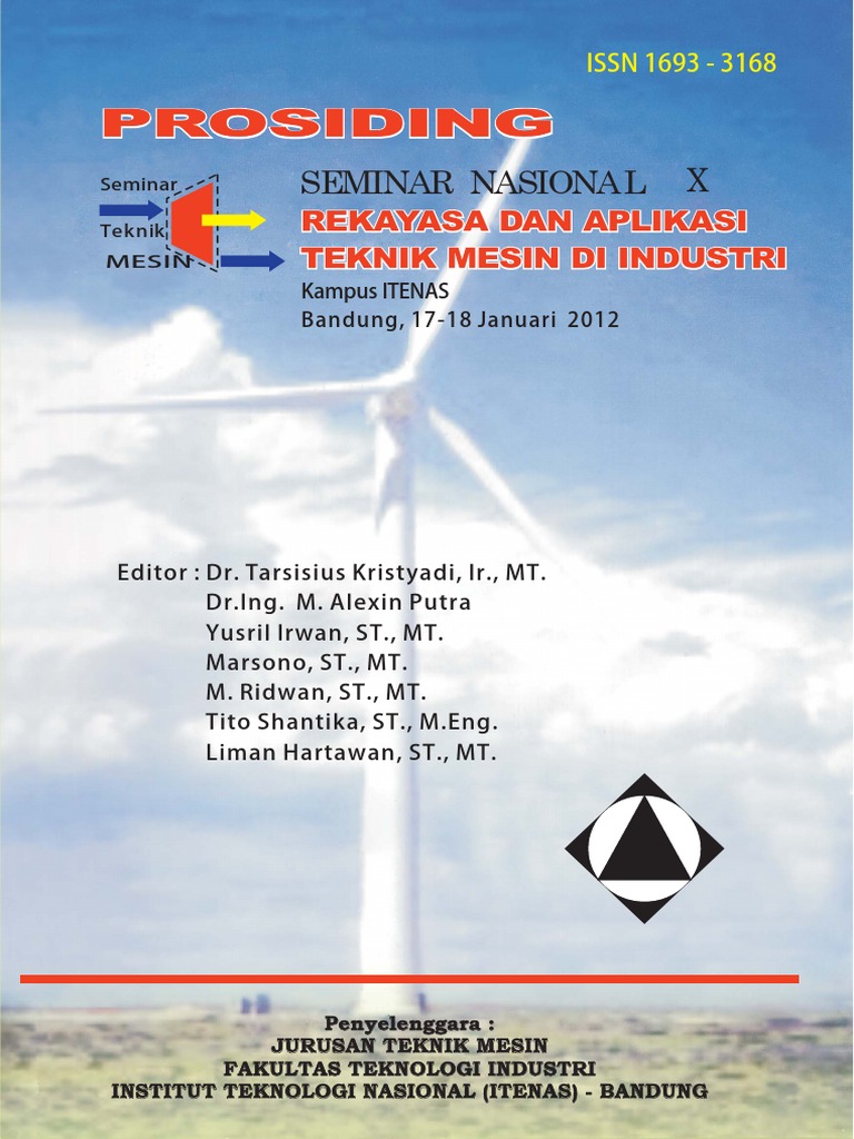 Prosiding Semnas T Mesin Itenas X | PDF